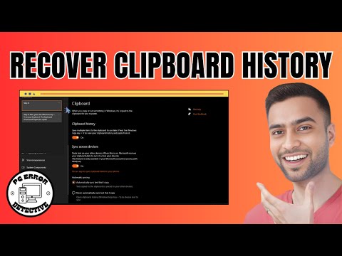 How to Recover Clipboard History on Windows 10