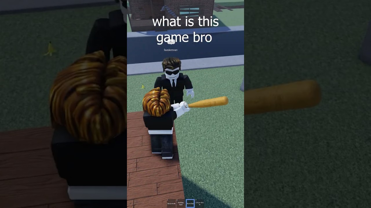 What is this game?? 💀 #roblox #shorts #robloxmemes #funny game : random tool