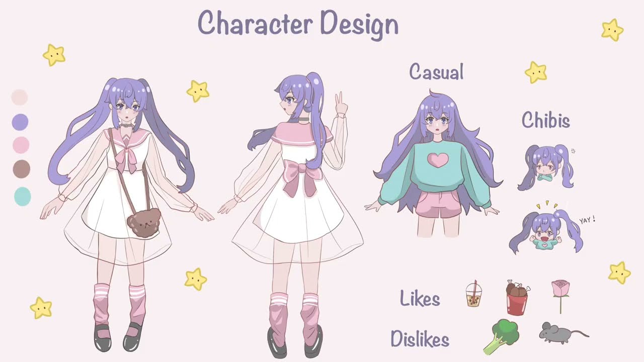 Oc Character Sheet design