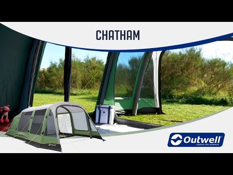 Outwell Chatham 4 and 6 Air Tent (2019) | Innovative Family Camping