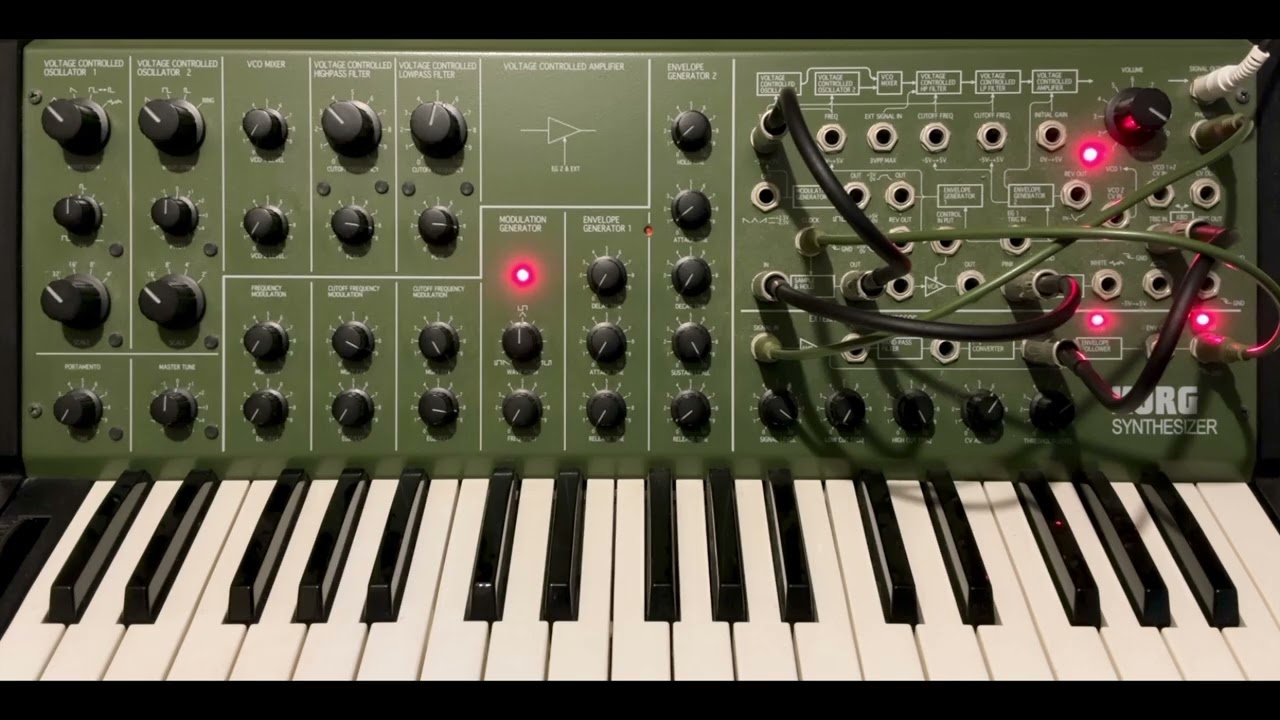 Korg MS-20 | Oct 7 '25 Self-Playing Patch