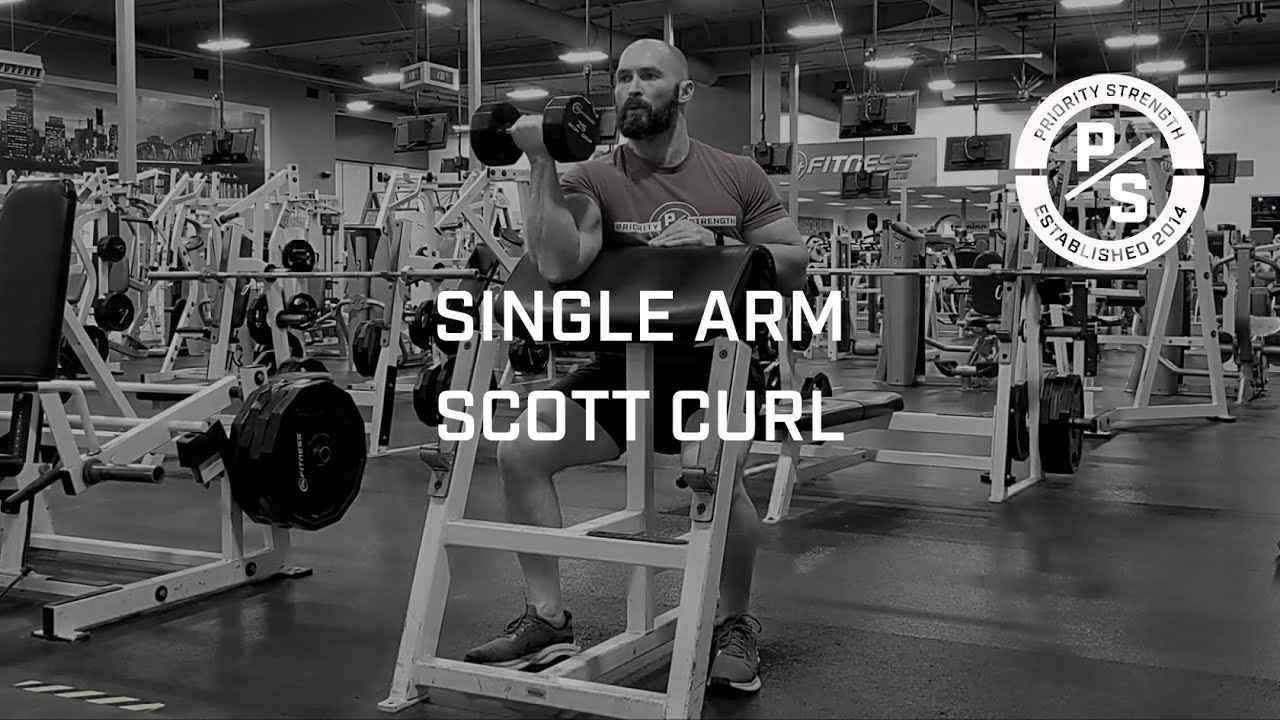 All You Need to Know About Single Arm Scott Curl Exercise | Fitness ...