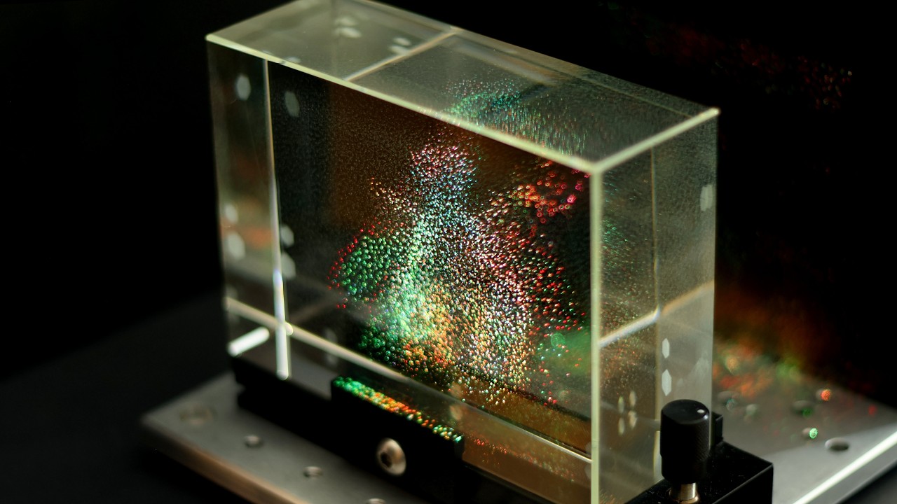 Solid State Volumetric Display