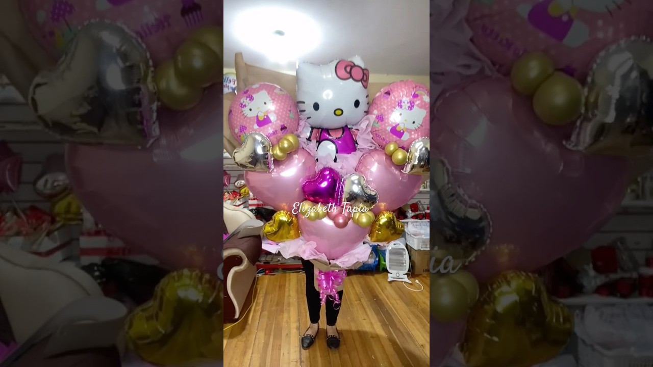 Ramo gigante de globos ideal para regalar en San Valentín ❤️🥰#detalles #sanvalentin #tendencias