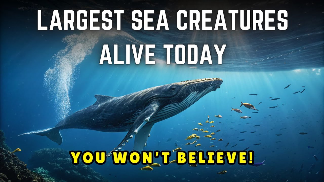Largest Sea Creatures Alive Today – You Won’t Believe
