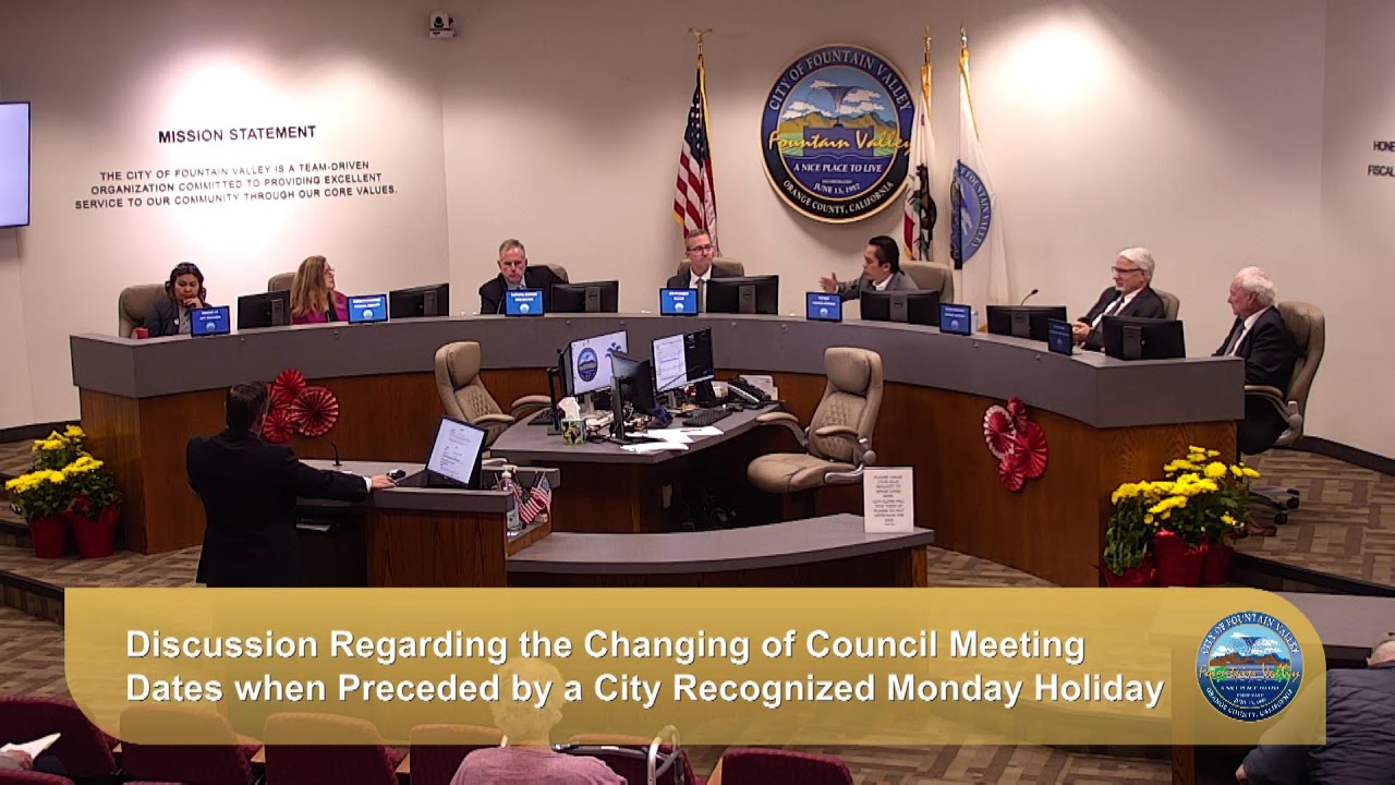 Fountain Valley Council Study Session 2-3-2026