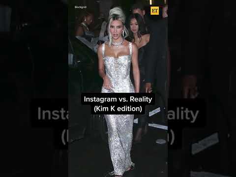 Instagram vs. Reality: Kim Kardashian Edition #shorts