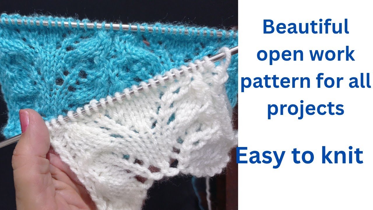 Beautiful open work pattern for all projects