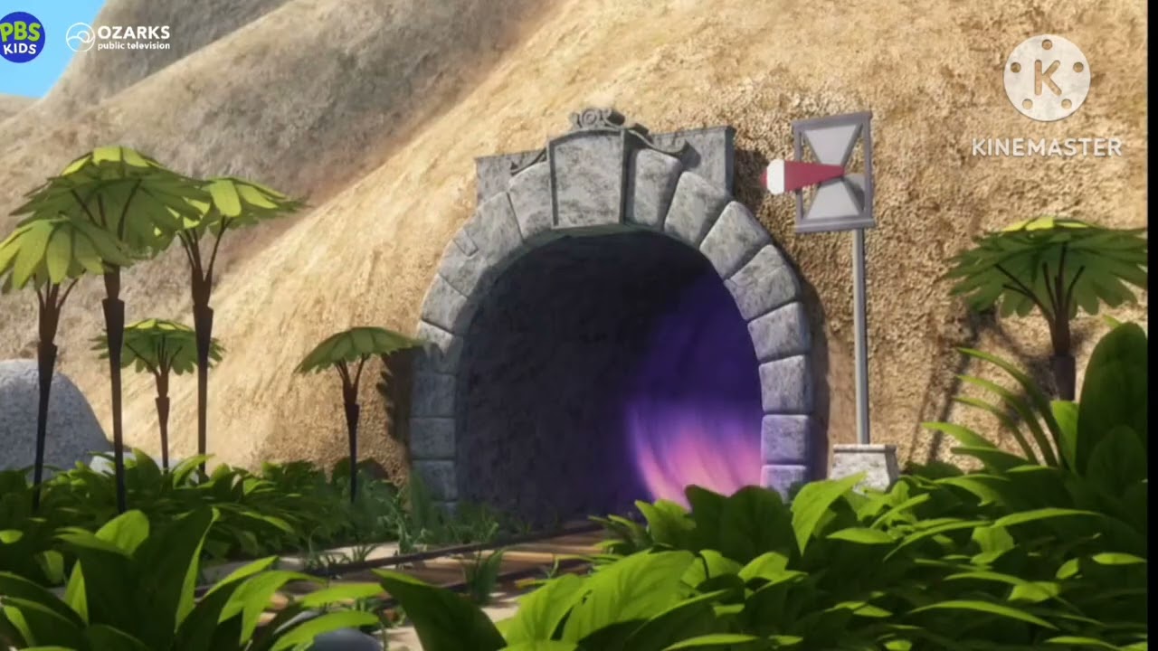 Dinosaur Train Time tunnel but with prototype sound effects