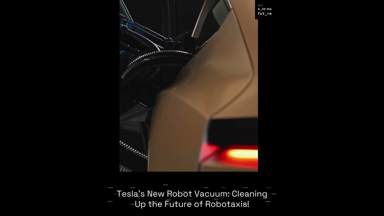 Wait!! Did Tesla just launch their latest innovation- ROBOTAXI? #tesla #robotaxis