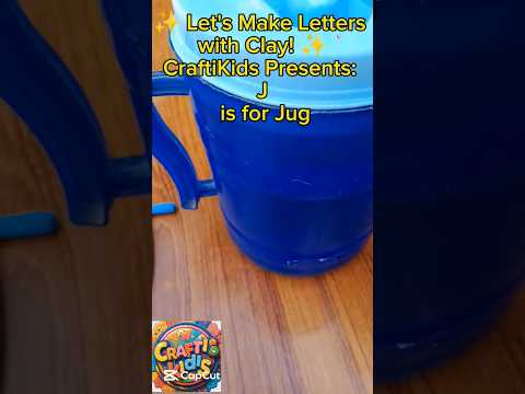 J is for Jug 🏺 | Easy Alphabet Craft for Kids | Fun Letter J Activity