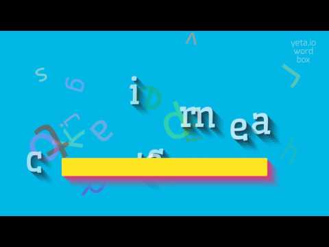 How to say "cisternae"! (High Quality Voices)