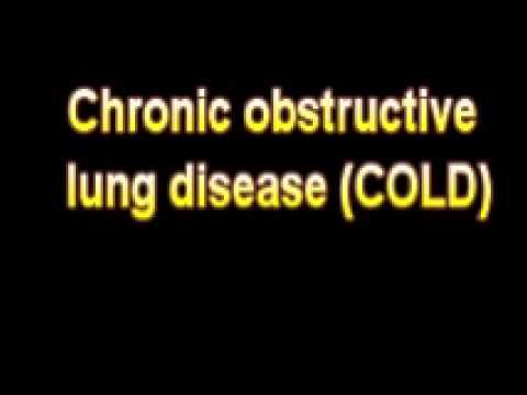 What Is The Definition Of Chronic obstructive lung disease COLD - Medical Dictionary Free Online