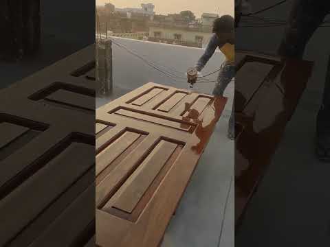 How to Pu Wood Polish Asian Paint spray #Mintu___PaintKi_____ Duniya