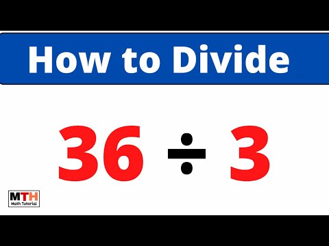 36 divided by 3 || 36÷3