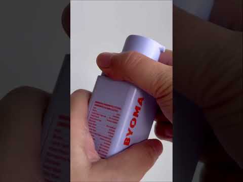 How to get Byoma moisturizing cream’s straw out? Wiggle wiggle and pull. It took a good 2 minutes.