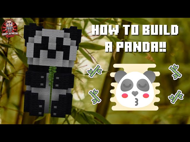 I built a Panda!! Minecraft Map