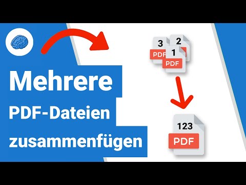 Mehrere PDF-Dateien zu einer Datei zusammenfügen▶️ (ohne App) | Tutorial Deutsch