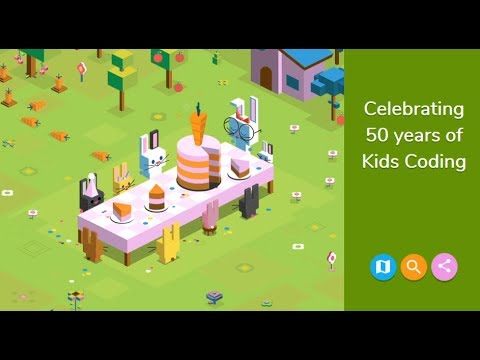 google games- Celebrating 50 years of Kids Coding