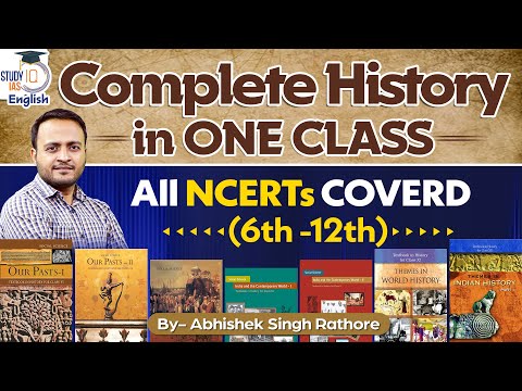 UPSC 2025 | History Marathon | Complete NCERT | Abhishek Singh Rathore | StudyIQ IAS English