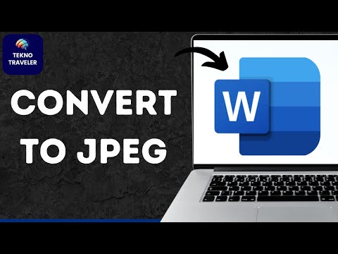 How to Convert Word File to JPEG