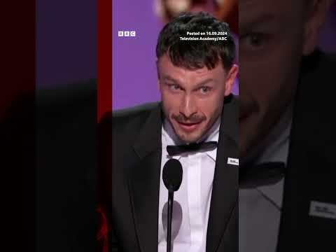 Baby Reindeer creator, Richard Gadd, wins Emmy - BBC