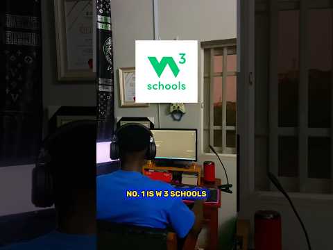 3 Websites to learn how to code. All Free! #coding #tech #w3schools #freecodecamporg #geeksforgeeks