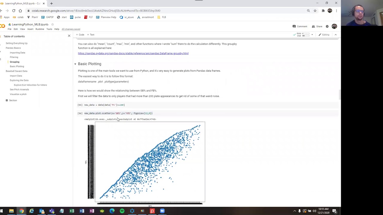 Python + Baseball Savant Introduction