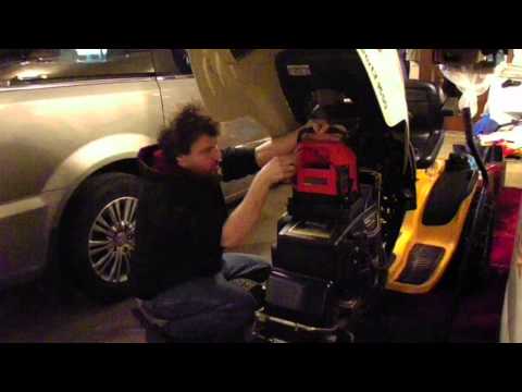 HOW TO CHARGE A BATTERY ON YOUR LAWN TRACTOR