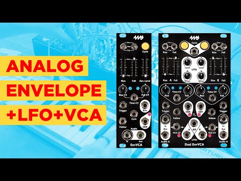 4MS Shaped Dual EnvVCA Envelope + VCA [DEMO] | Reverb