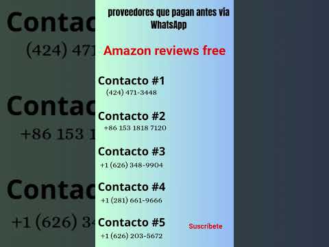 5 Proveedores de Amazon Reviews Free #amazonproducts #amazon #productosgratis #reviews #viralshorts