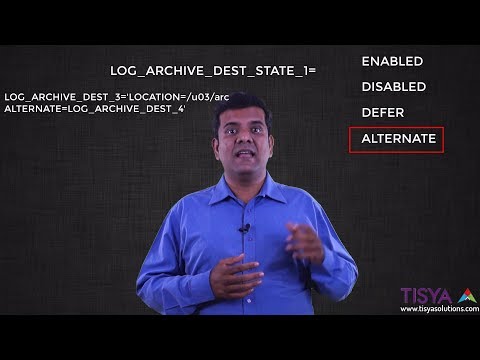 Parameters for Archiving in an Oracle database - Backup&Reco Video 7