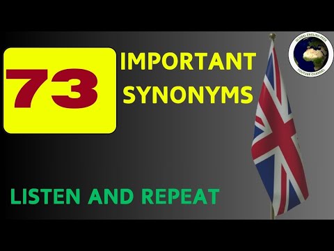 73 SYNONYMS LISTEN AND REPEAT