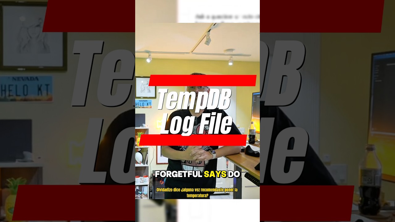 TempDB Log File