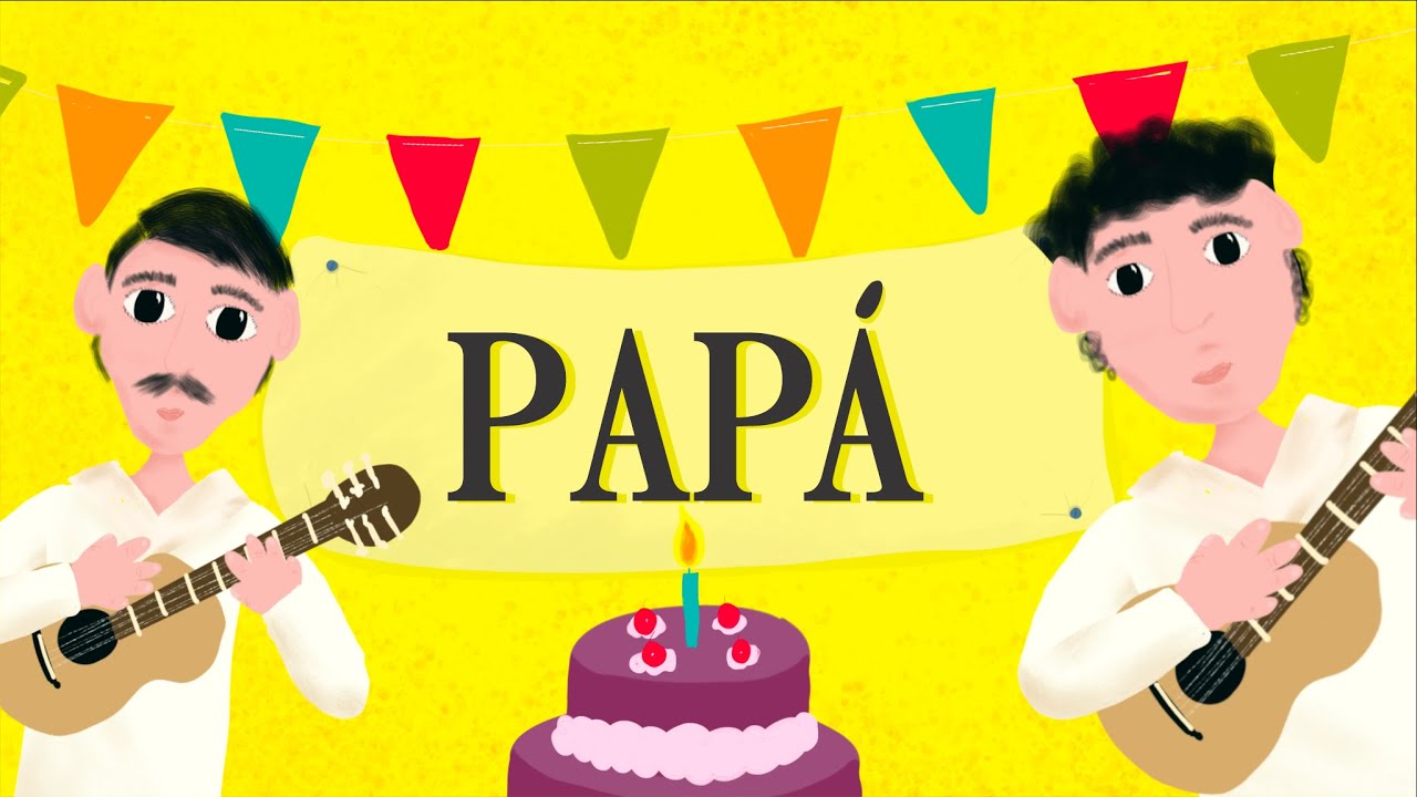PAPÁ🥳🎈😃¡Feliz Cumpleaños!😃🎈Tarjeta Animada de Felicitación con 🎵Canción🎵