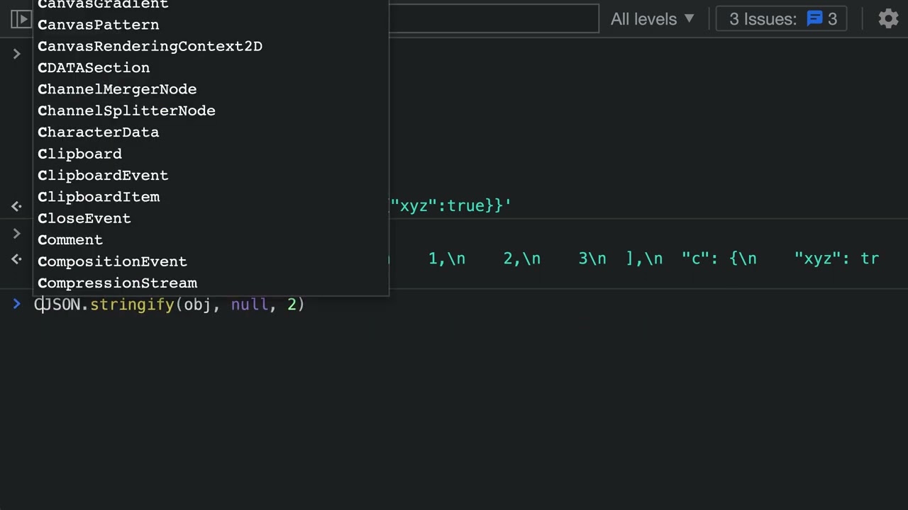 JavaScript tips — Pretty print json strings with JSON.stringify