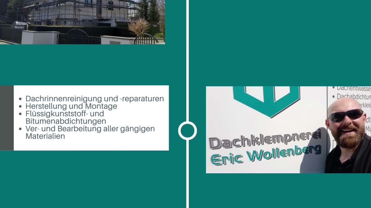 Dachklempnerei Eric Wollenberg - Firmenvideo