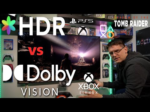 Shadow of the Tomb Raider - PS5 / Xbox - HDR10 vs Dolby Vision - HDR Analysis - Test on LG CX 65"