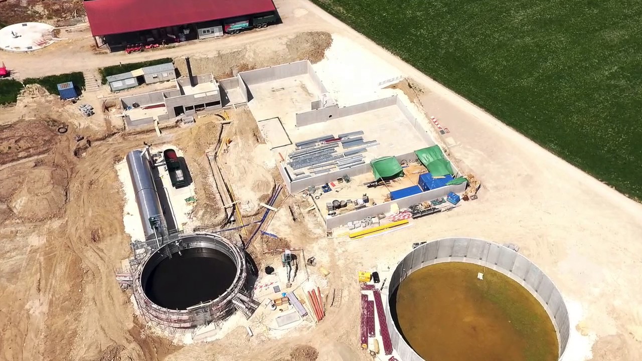 Biogas Installation Switzerland 2016