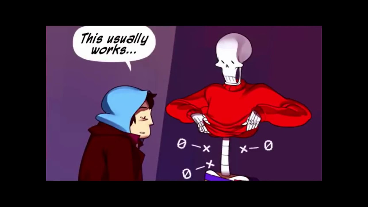 undertale Mr knife video comic.