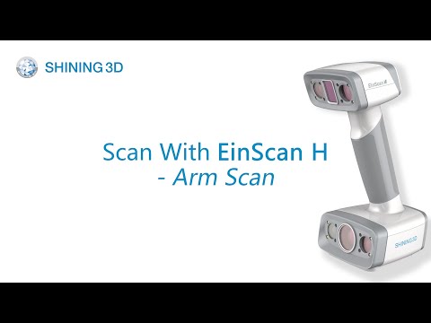Arm Scan by Handheld Color 3D Scanner EinScan H - 3D Scanner/3D Digitizing Solution