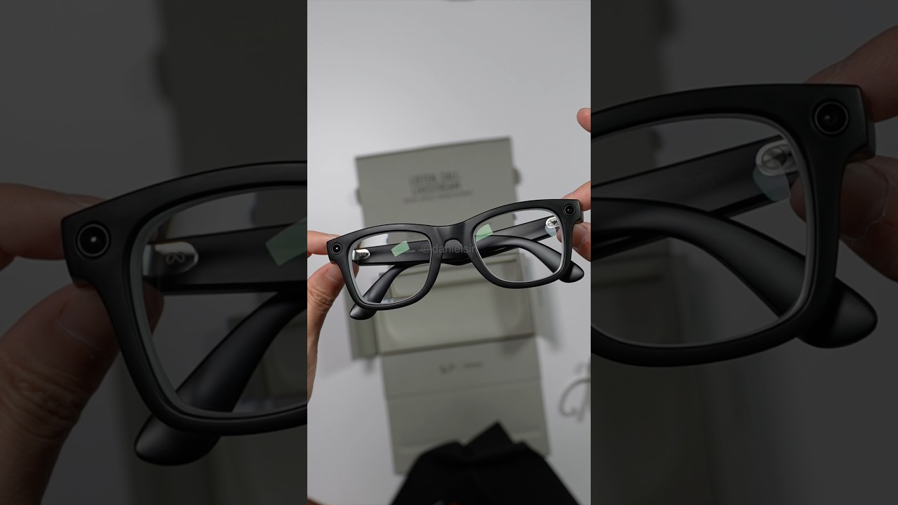 Wayfarer Meta Ray-Ban in Matte Black Unboxing!