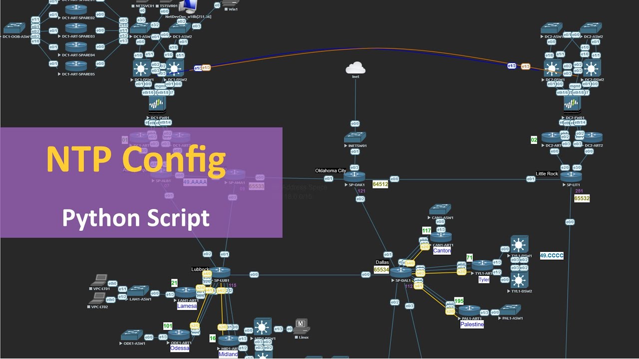 Python Scripting NTP