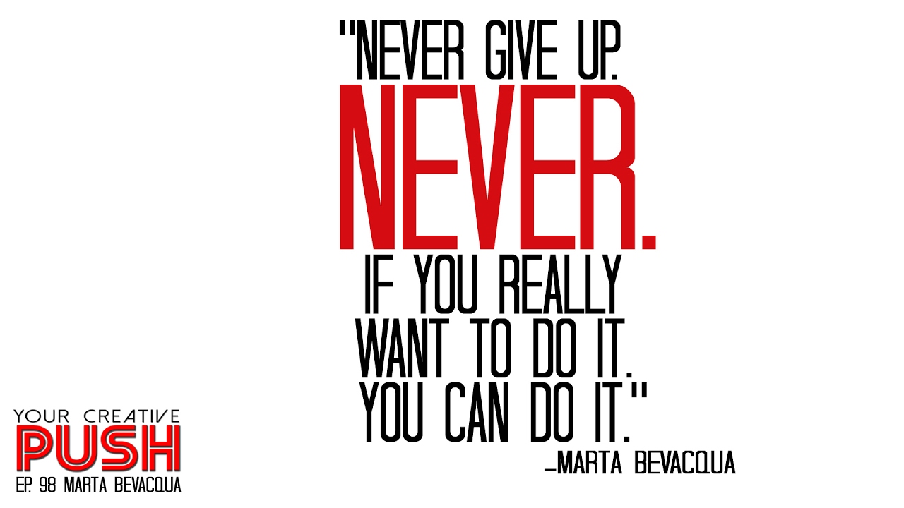 Marta Bevacqua: Changing the world is difficult, REALIZING YOUR DREAM is not [YCP Ep 98]