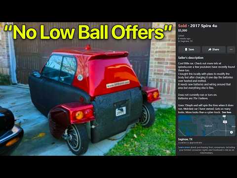 The MOST UNUSUAL Cars For Sale On Facebook Marketplace & Craigslist