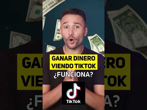 ¿Cómo ganar dinero viendo videos de TikTok?