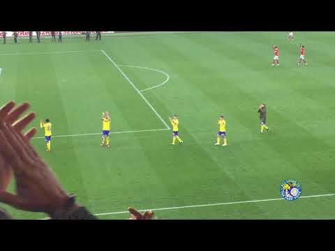 Leeds fans v Boro | We've only got one song