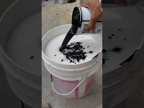 Mixing universal stainer | black grey shade #ytshorts #satisfying