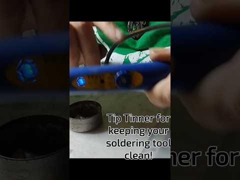 ***All about Tip Tinner #stainedglass #art #solderingtips #soldering_iron #glassart #soldering #diy
