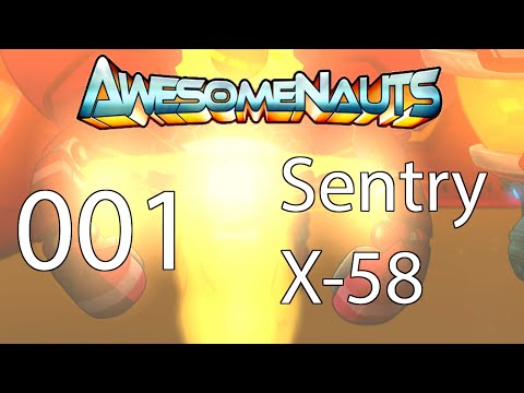 Steam Community :: Video :: Awesomenauts Match Making 001 Sentry X-58 (Live Commentary)